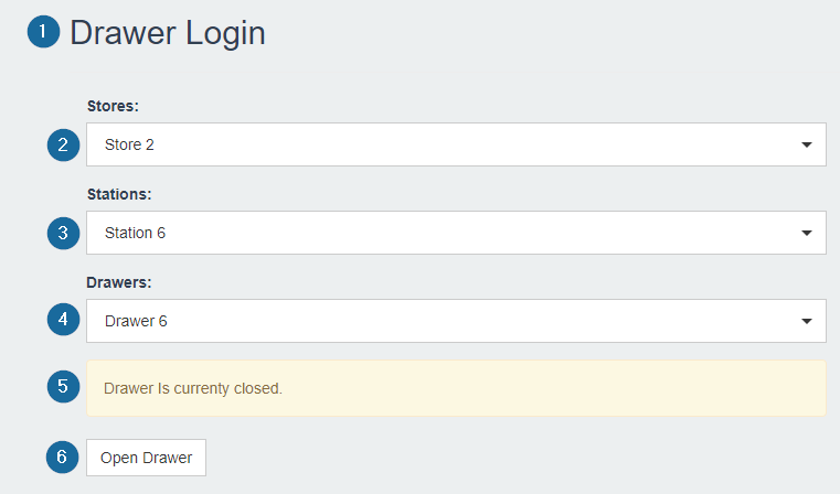 Ascent: How to Log into POS and Open a Drawer Session