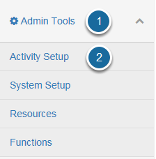 Outbound/Ascent: How to Access Activity Setup